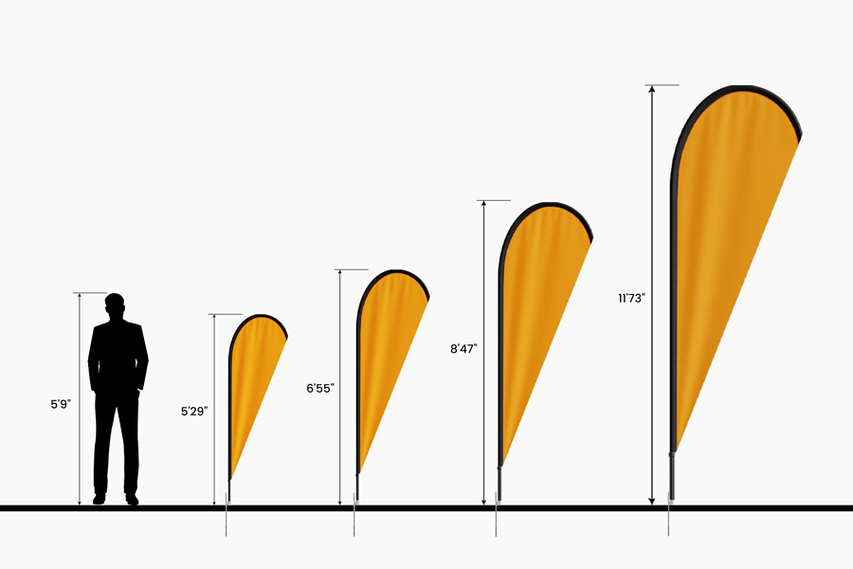 Teardrop Flags | Teardrop Banners | Loom Signs