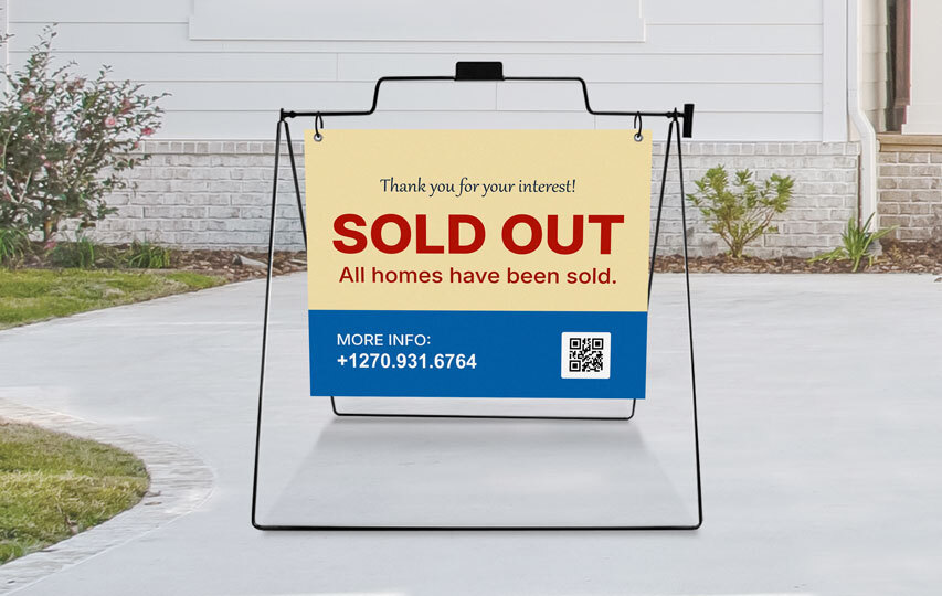 Real Estate A-Frame Signs | Loom Signs