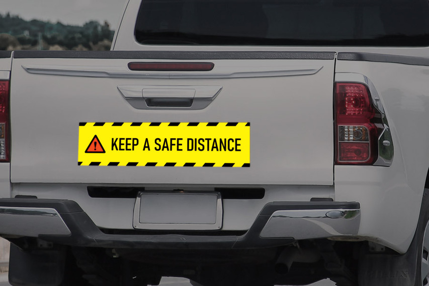 Custom Reflective Decals | Vinyl Reflector Sticker Printing | Loom Signs